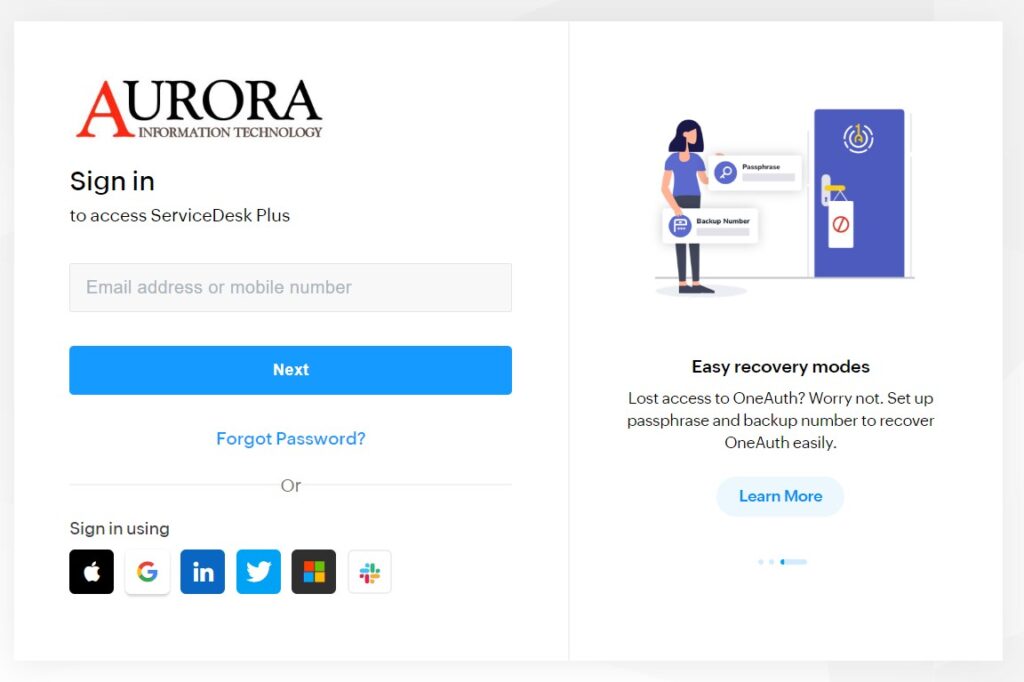 How to – Log a help desk – Aurora Information Technology