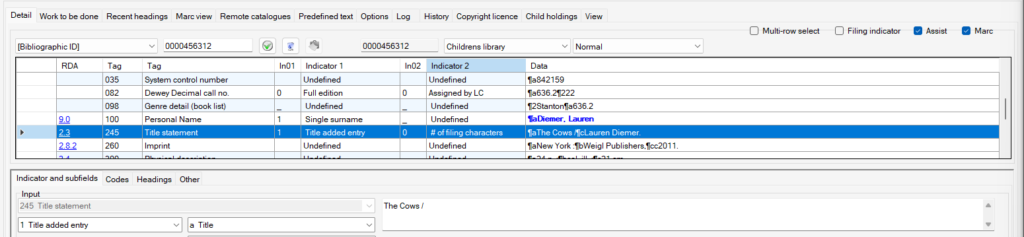 Cataloguing – Desktop – Aurora Information Technology