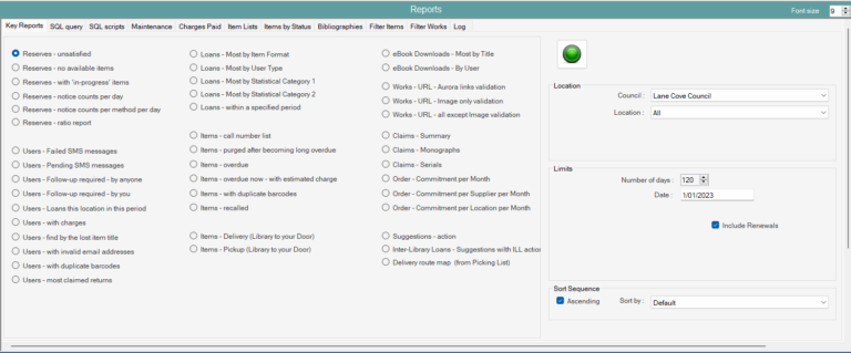 Key Reports – List of key reports – Aurora Information Technology