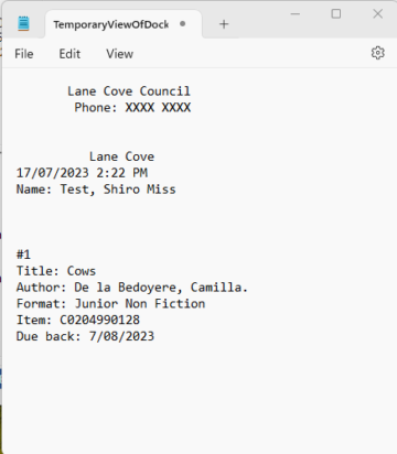 Docket printer – Desktop – Aurora Information Technology
