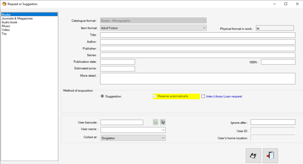 Quick Suggestion Screen – Desktop – Aurora Information Technology