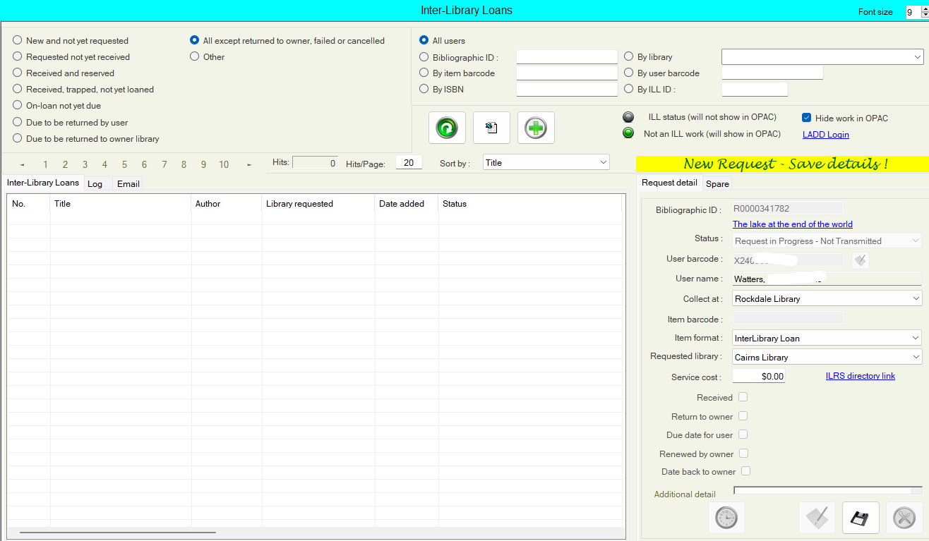 How To | Progress Inter Library Loans – Desktop – Aurora Information ...